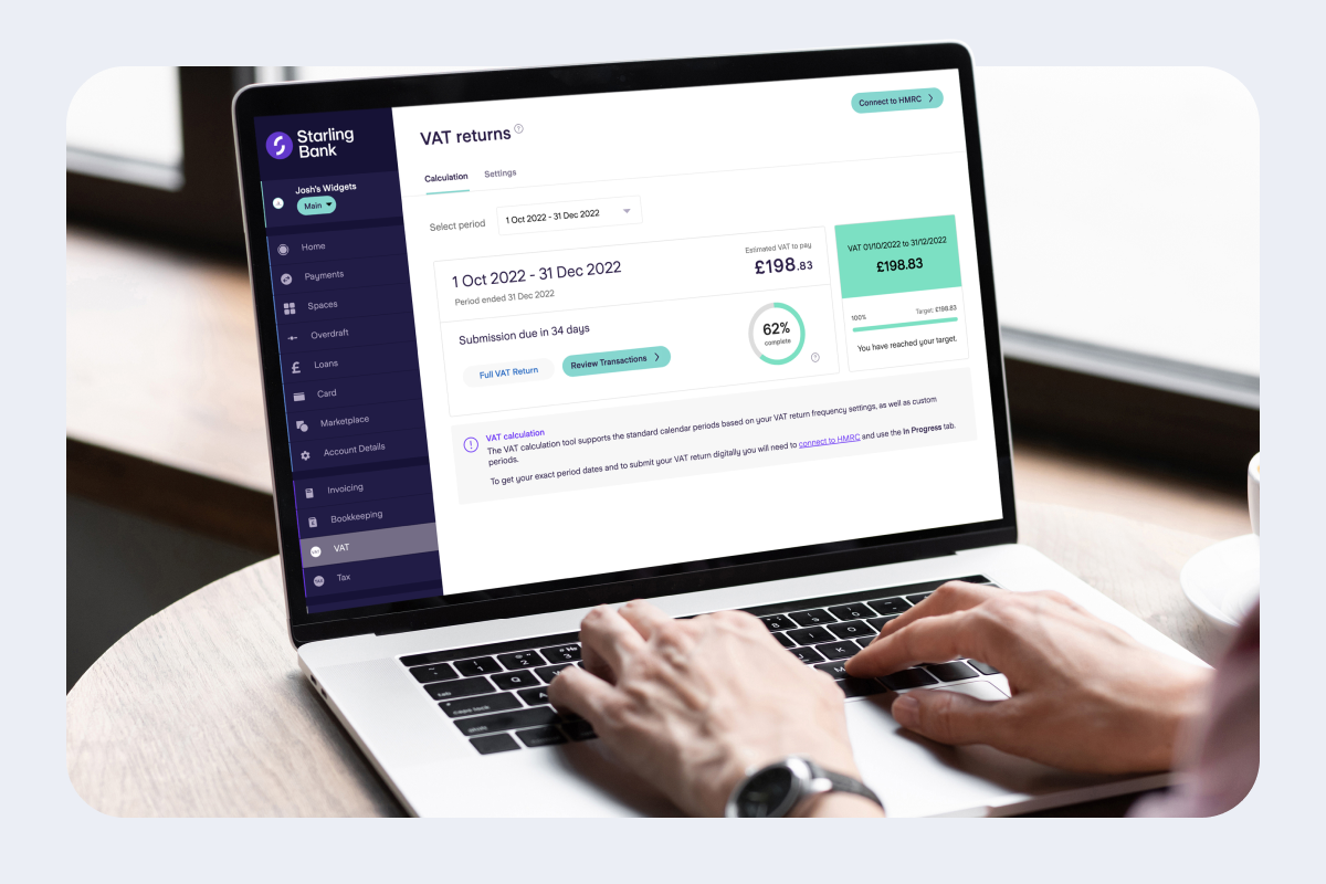 Starling's Business Toolkit: Banking and bookkeeping in one place